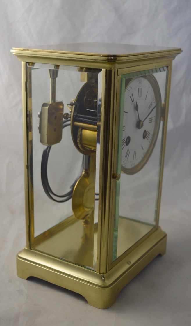 A French Four Glass Mantel Clock - Blog