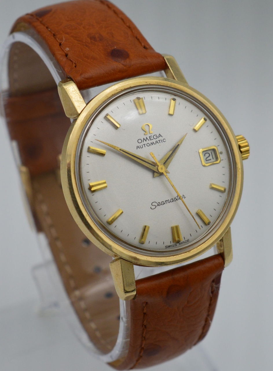 1967 Omega Seamaster 9K Gold Automatic Wristwatch - Blog