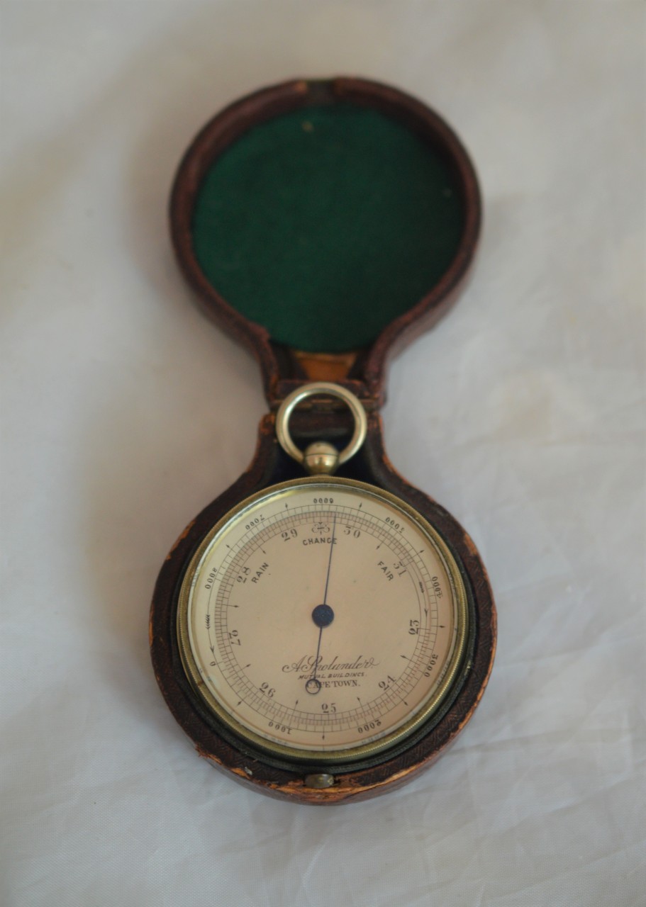 Cape Town Silver Pocket Barometer - Blog