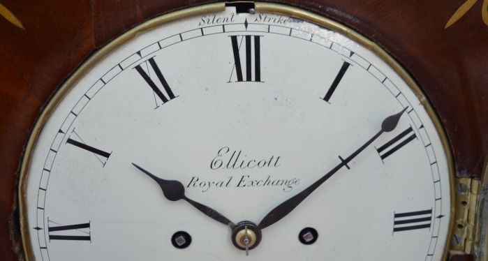 Ellicott, Royal Exchange London Georgian Bracket Clock - Blog