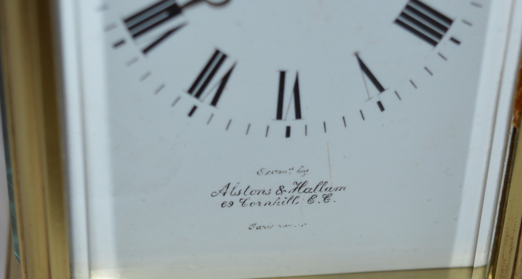 Margaine Strike/Repeat Carriage Clock - Blog