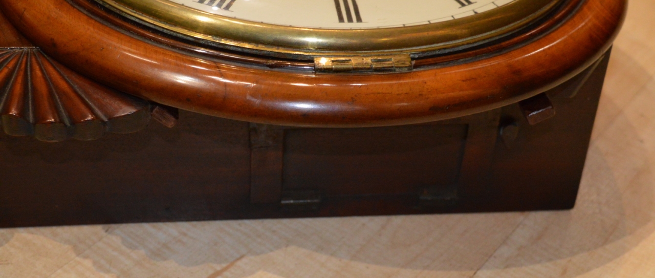 E Cattaneo, Stockton Drop Dial Fusee Wall Clock - Blog